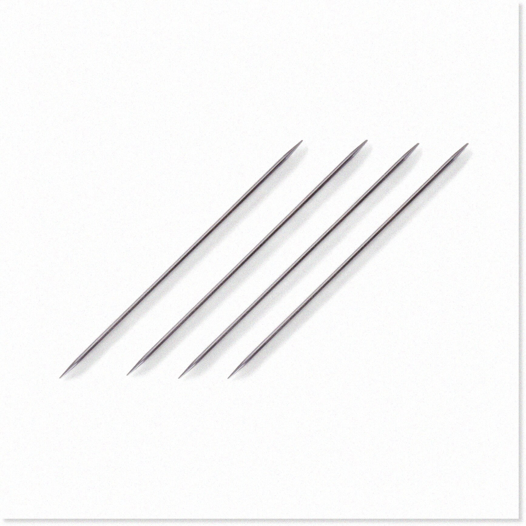 Steel Grey Silvalume Double Point Knitting Needles - 7-Inch, 3.75mm ...