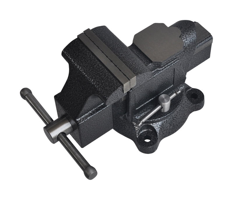 Steel Grip 2796852 4 in. Forged Steel Bench Vise with Swivel Base ...