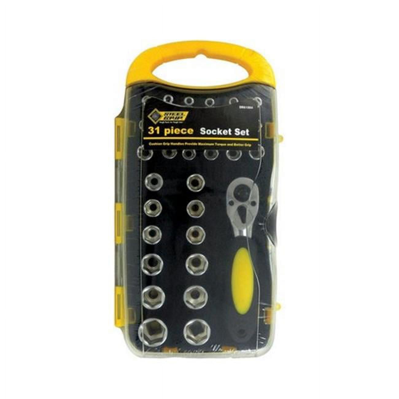 Steel Grip DR62422 31 Piece Socket Set - Walmart.com