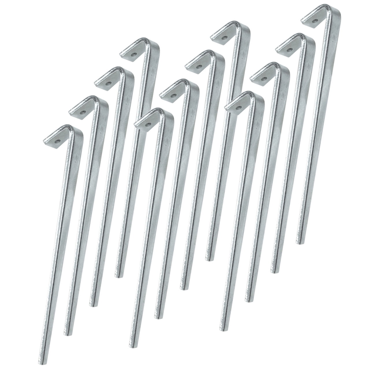 Steel Ground Pegs for Soccer Goal Nets - Pack of 12 - Walmart.com