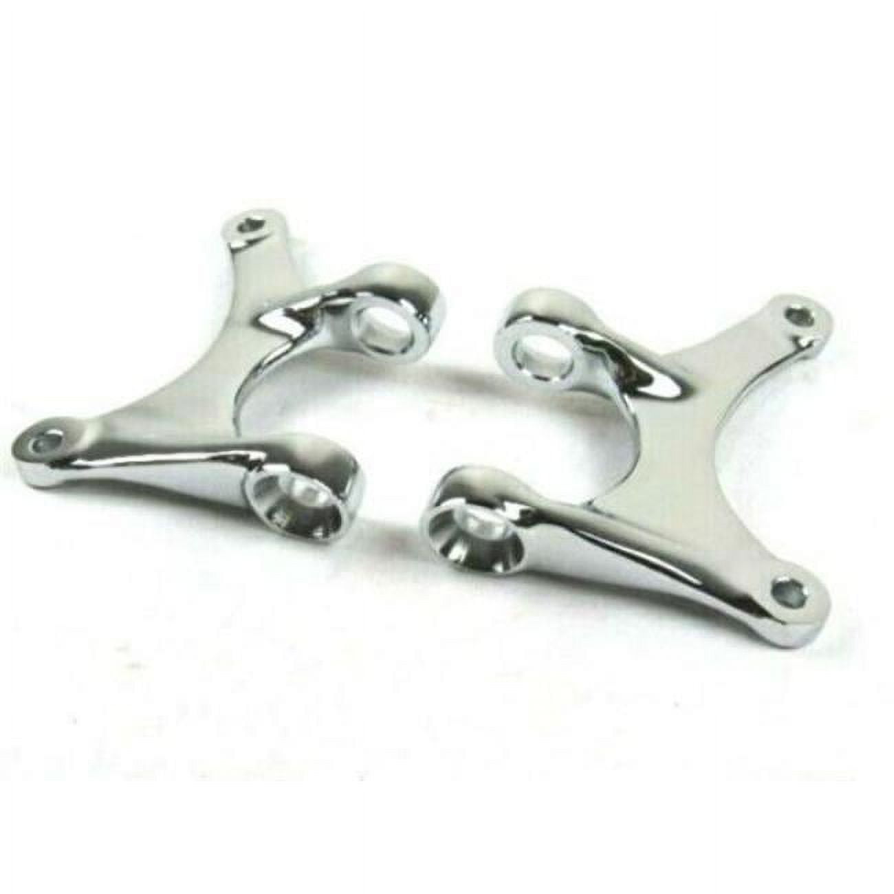 Steel Hairpin Radius Rod Axle Brackets, Chrome - Walmart.com