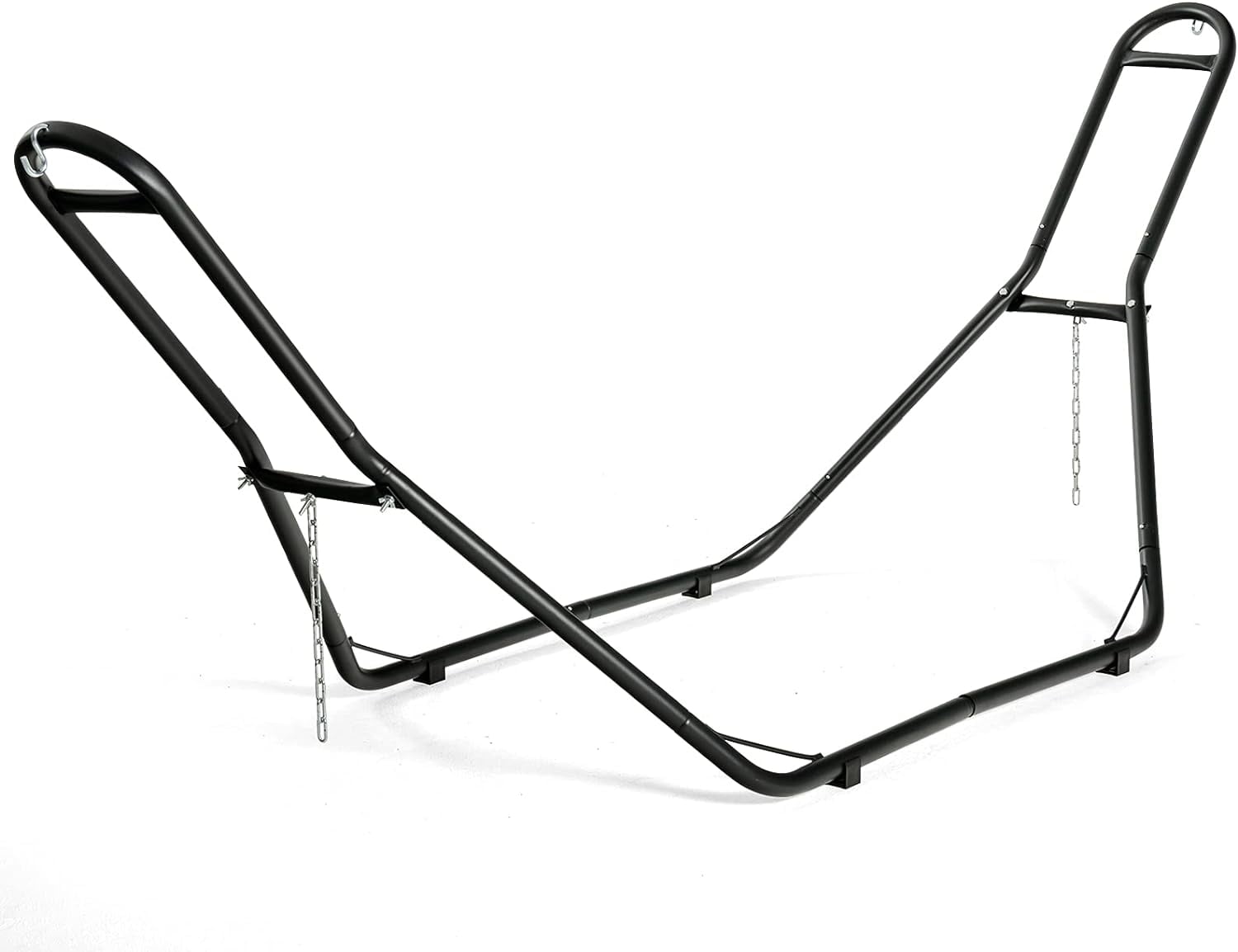 Steel Hammock Stand 450LBS Capacity, Heavy Duty Hammock Frame 2 Person ...