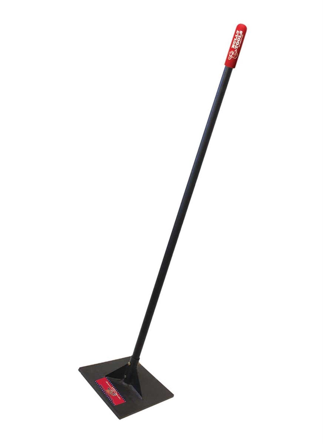 Steel Handle Tamper Plate 49.25-Inch, 3/8-Inch Thick Heavy Duty Base ...