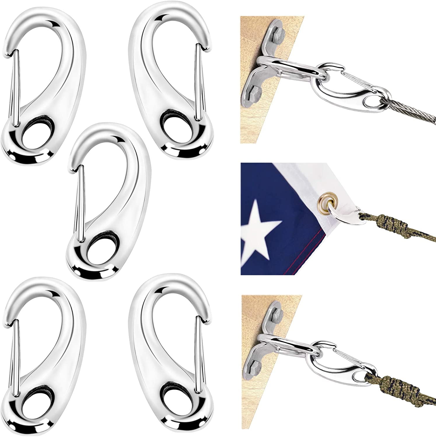 Steel Hawk Heavy Duty Forged 2-Inch Marine Grade 316 Stainless Steel ...