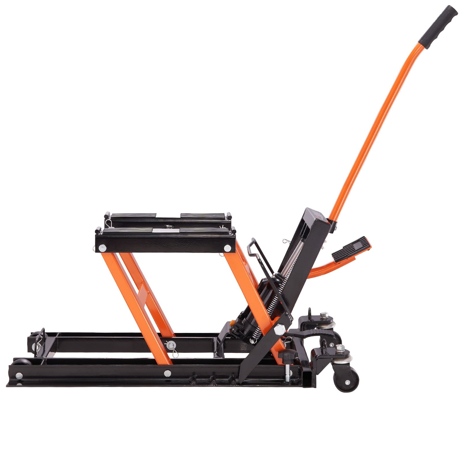 Steel Hydraulic Motorcycle Jack Stand, 1500 LBS ATV Scissor Lift Jack ...