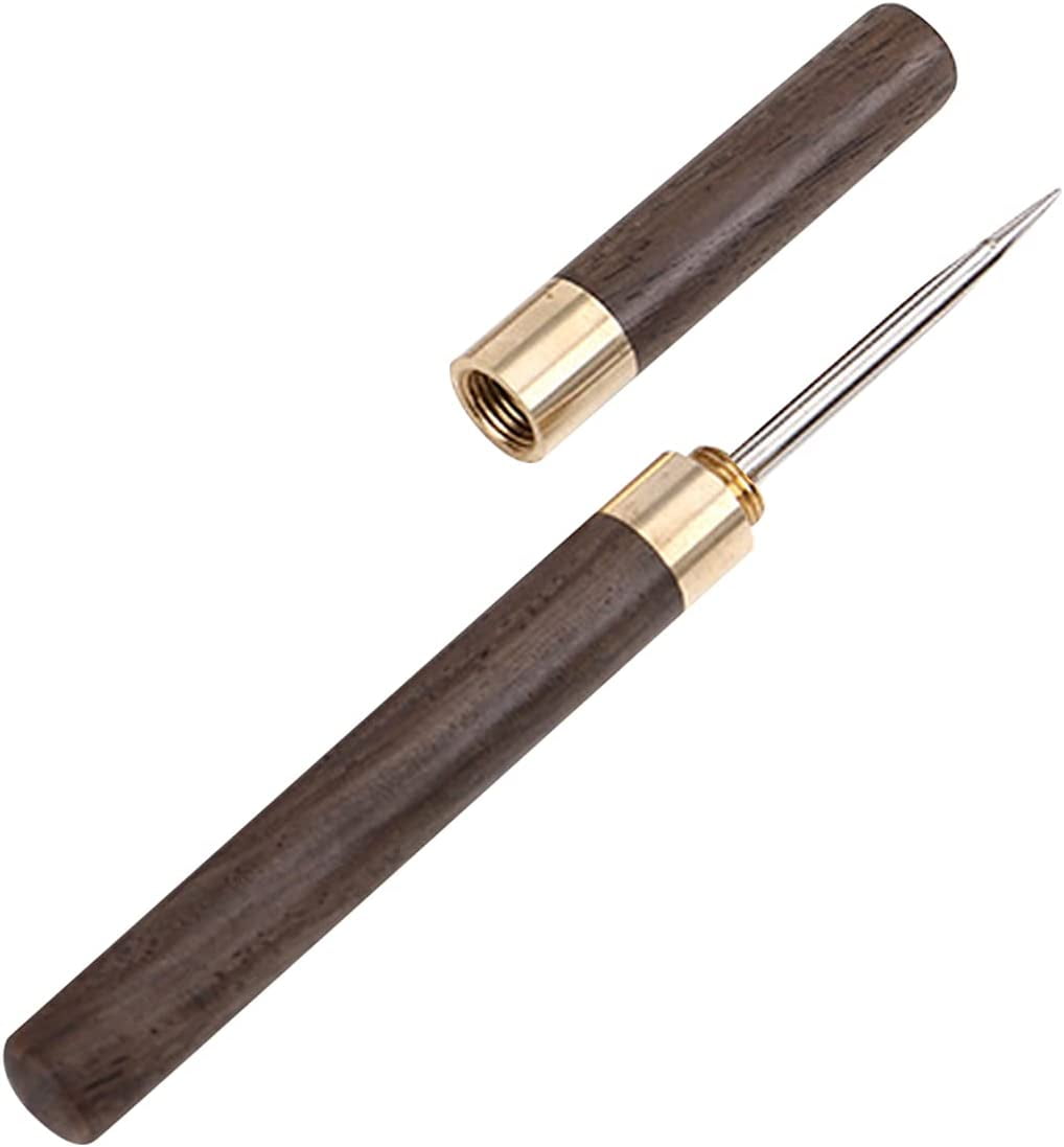 Steel Ice Picks with Wooden Handle,6.7 Inch Portable Ice Pick Wooden ...