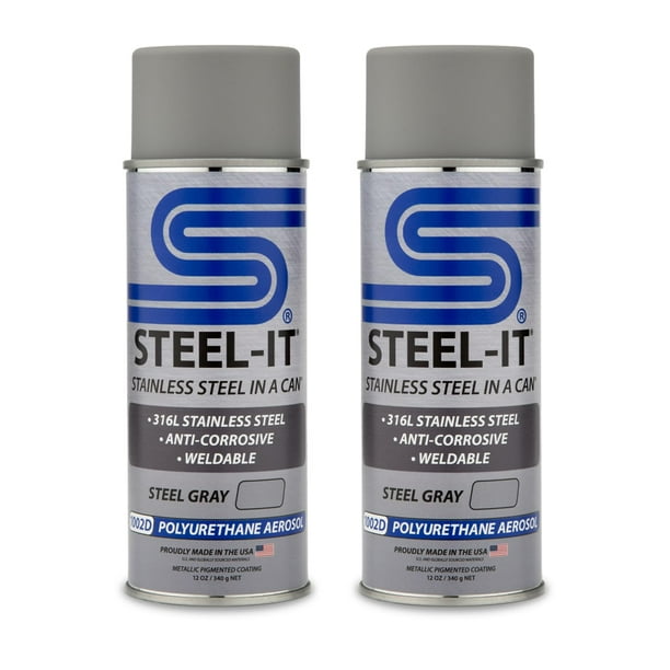 Steel-It 1002D Polyurethane Aerosol, Industrial Paint Coatings ...