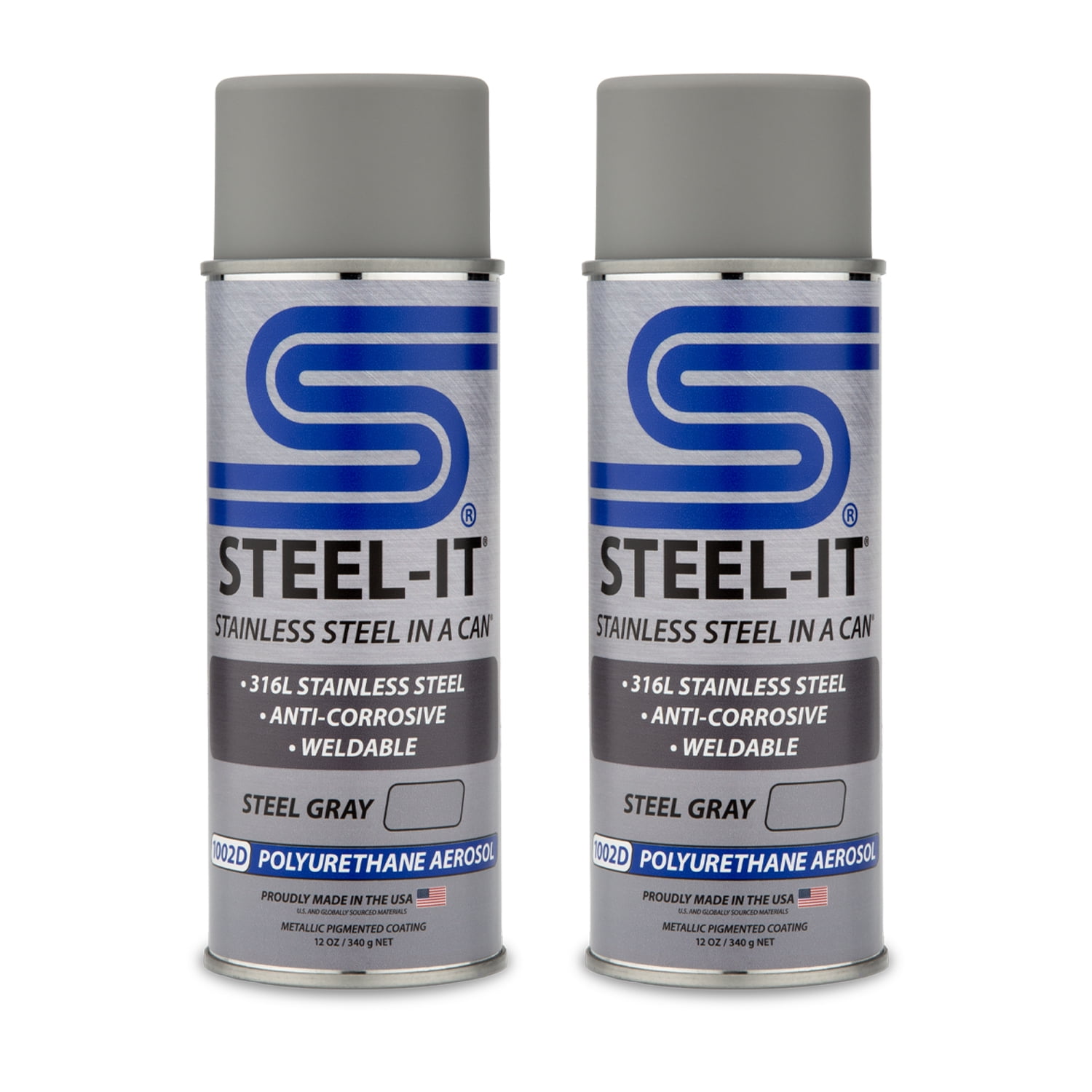 Steel-It 1002D Polyurethane Aerosol, Industrial Paint Coatings ...
