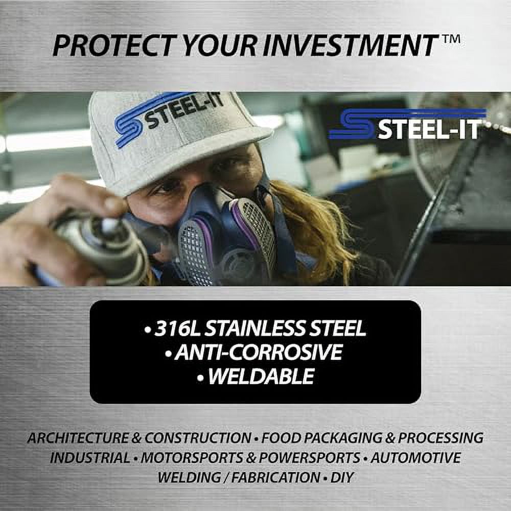 Steel-It 1012D Polyurethane, Industrial Paint Coatings, Weldable, Easy ...