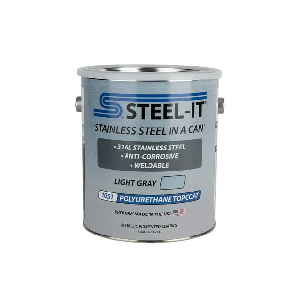 Steel-It 1051G Polyurethane Topcoat, Weldable, Superior Anticorrosion ...