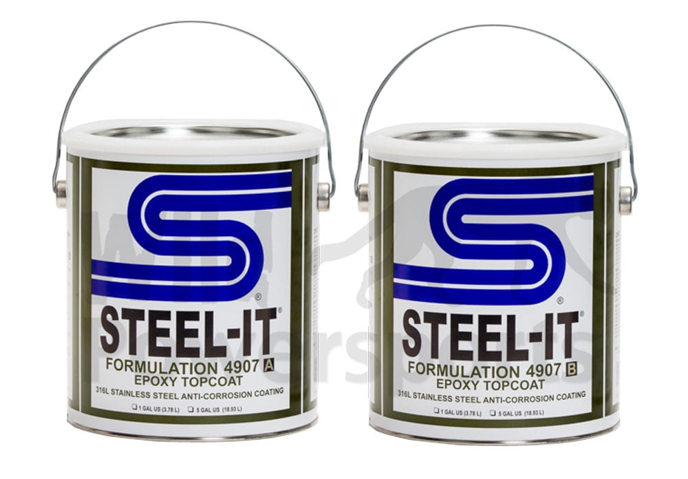 Steel-It Epoxy Finish 4907G (2 Gallon Kit) - Walmart.com