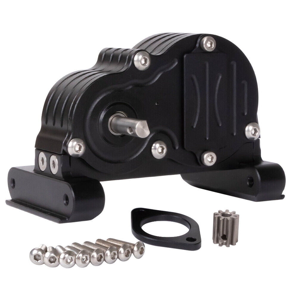 Steel LCG Chassis Rails Metal Transmission Gearbox For 1/10 RC Crawler ...