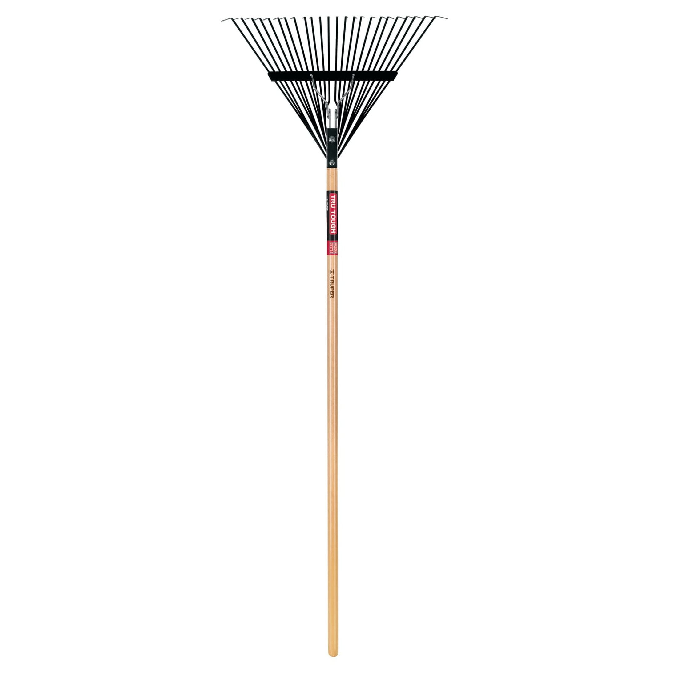 Steel Leaf Master Rake 24 Tines 54-Inch Handle - Walmart.com