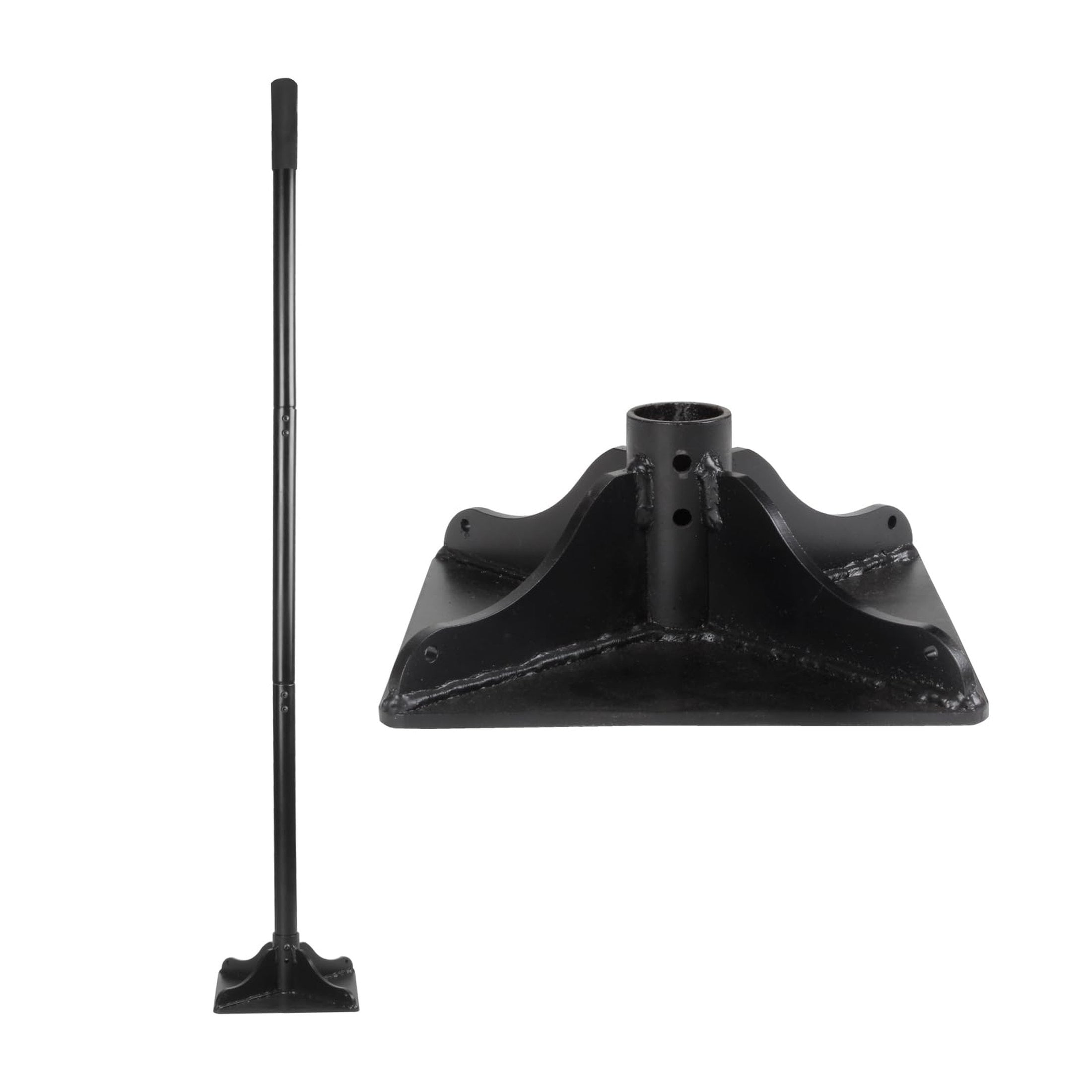 Steel Leveler Pro 48" Handle Garden Tamper Tool - Walmart.com