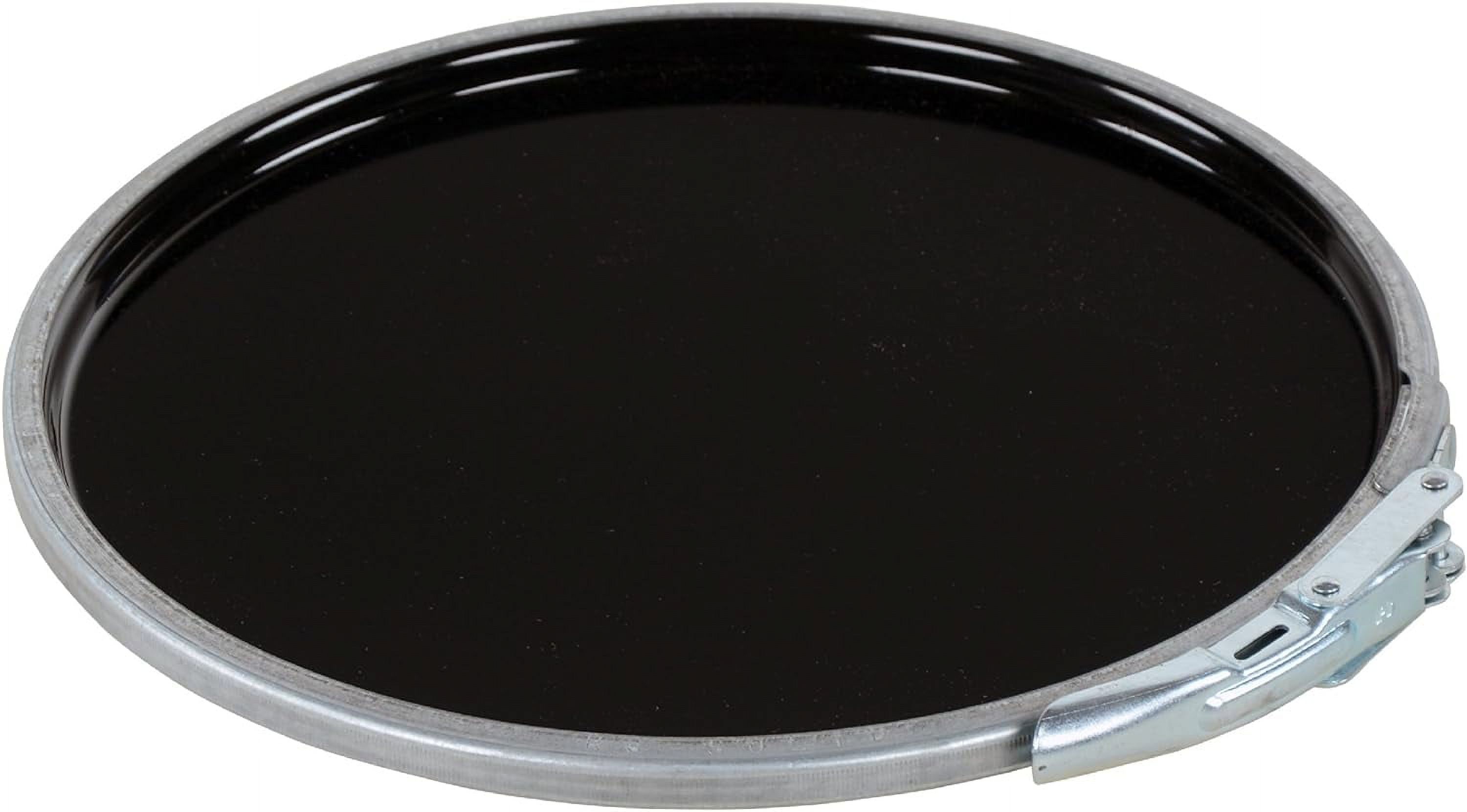 Steel Lever Lock Pail Lid, for 5 gallon, Black - Walmart.com