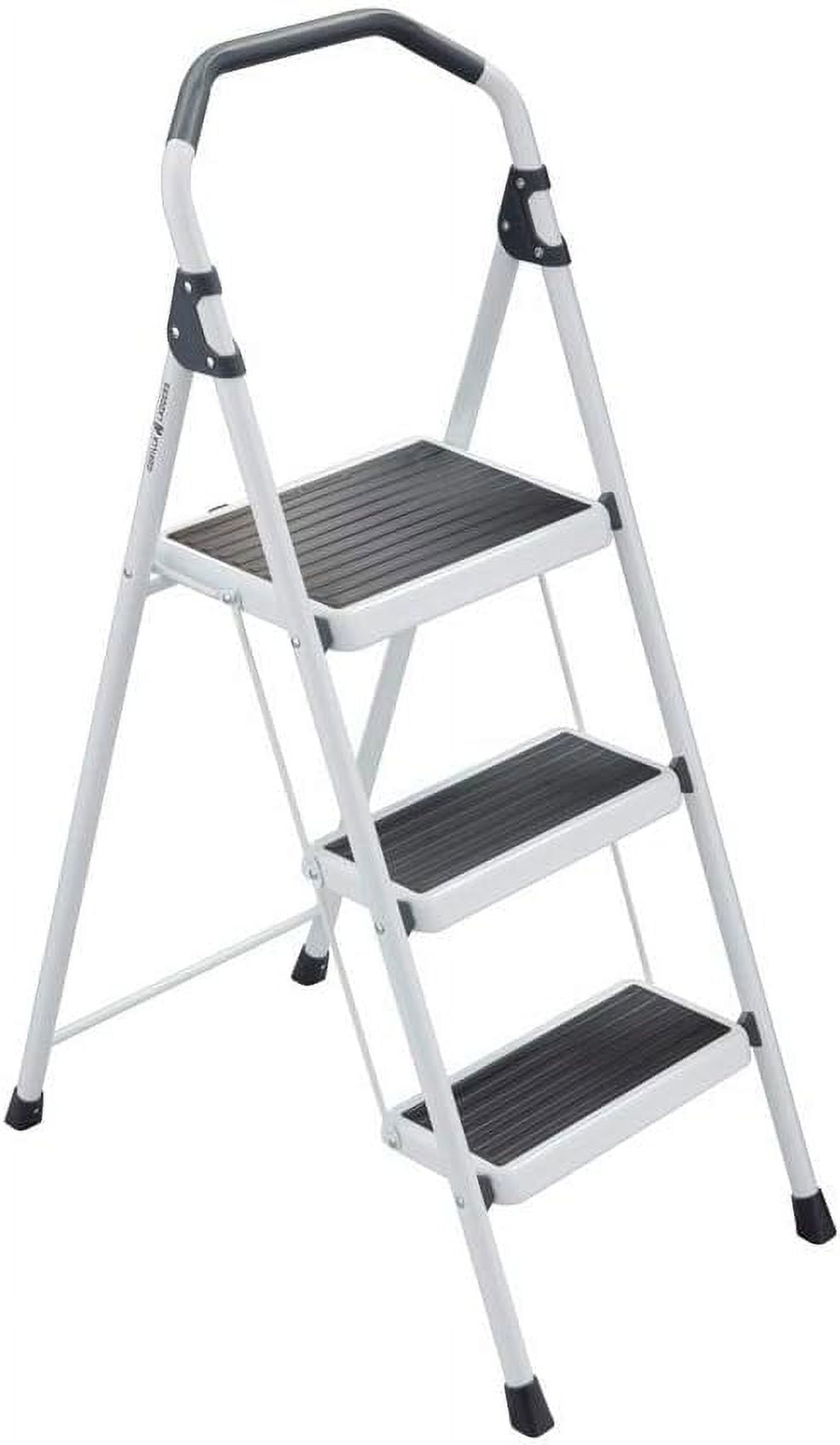 Steel Lightweight Step Stool Ladder 225 lbs. Load Capacity Type II Duty ...