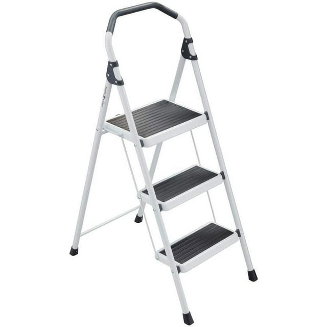 Steel Lightweight Step Stool Ladder 225 lbs. Load Capacity Type II Duty ...