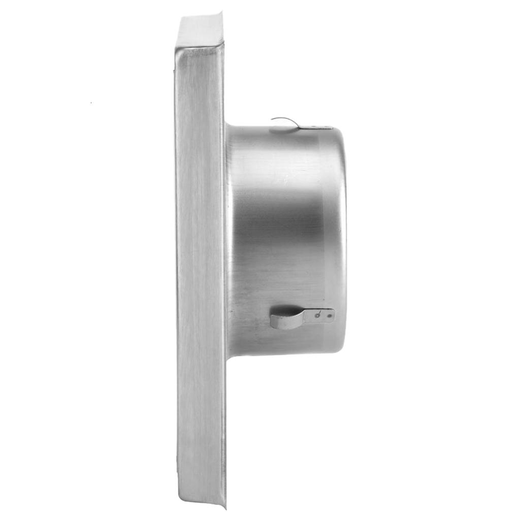 Steel Louvered Vent Grille Wall Mounting Steel Vent with Draft Stop ...