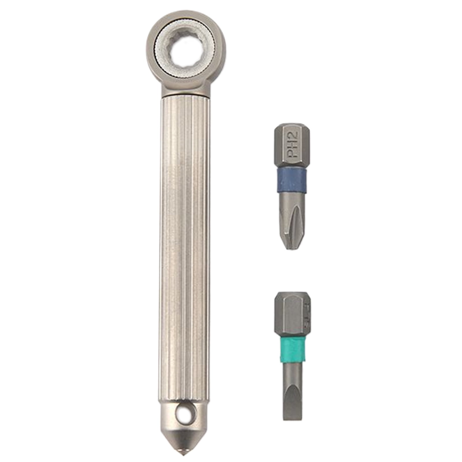 Steel Magnetic Screwdriver Ratcheting Wheel Screwdriver with and Bit ...