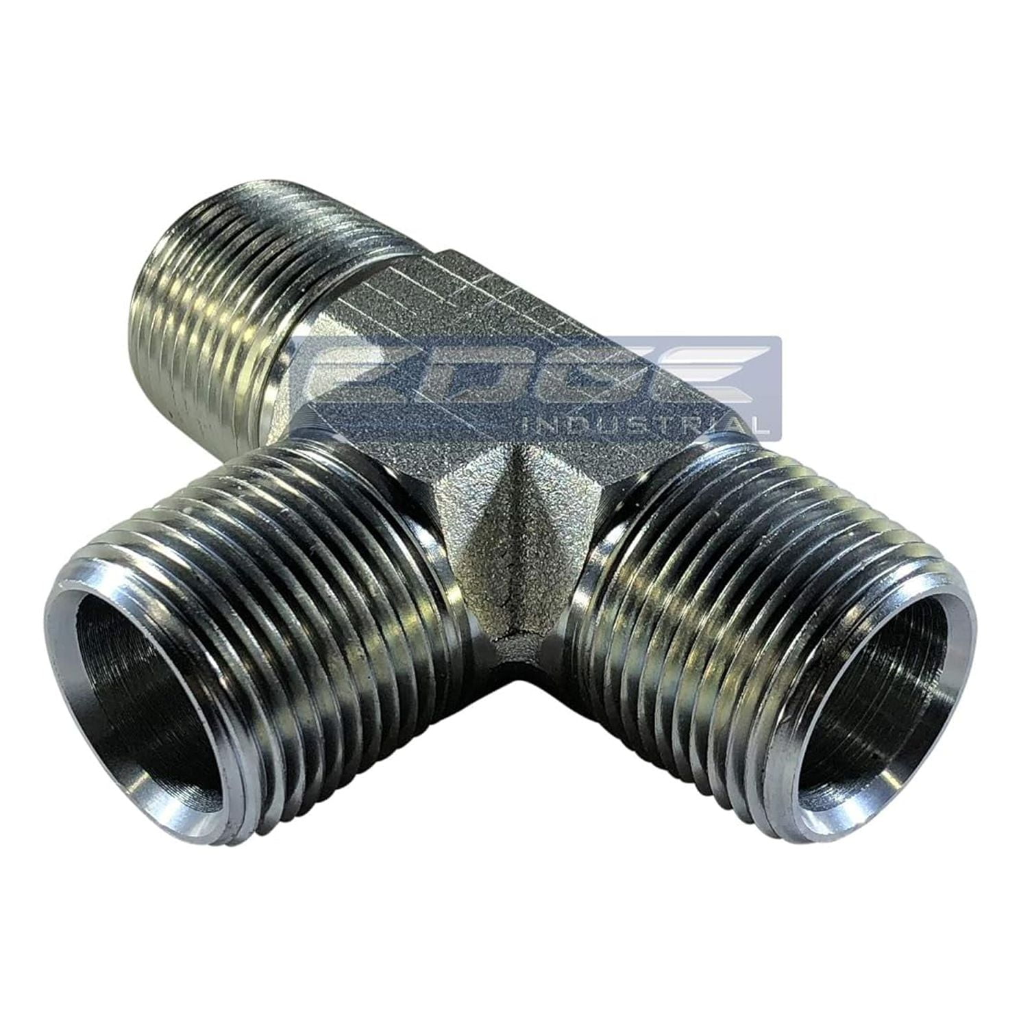 Steel Male TEE 1" MNPT NPT HYDRUALIC/Fuel/AIR/Water/Oil/Gas/WOG ...