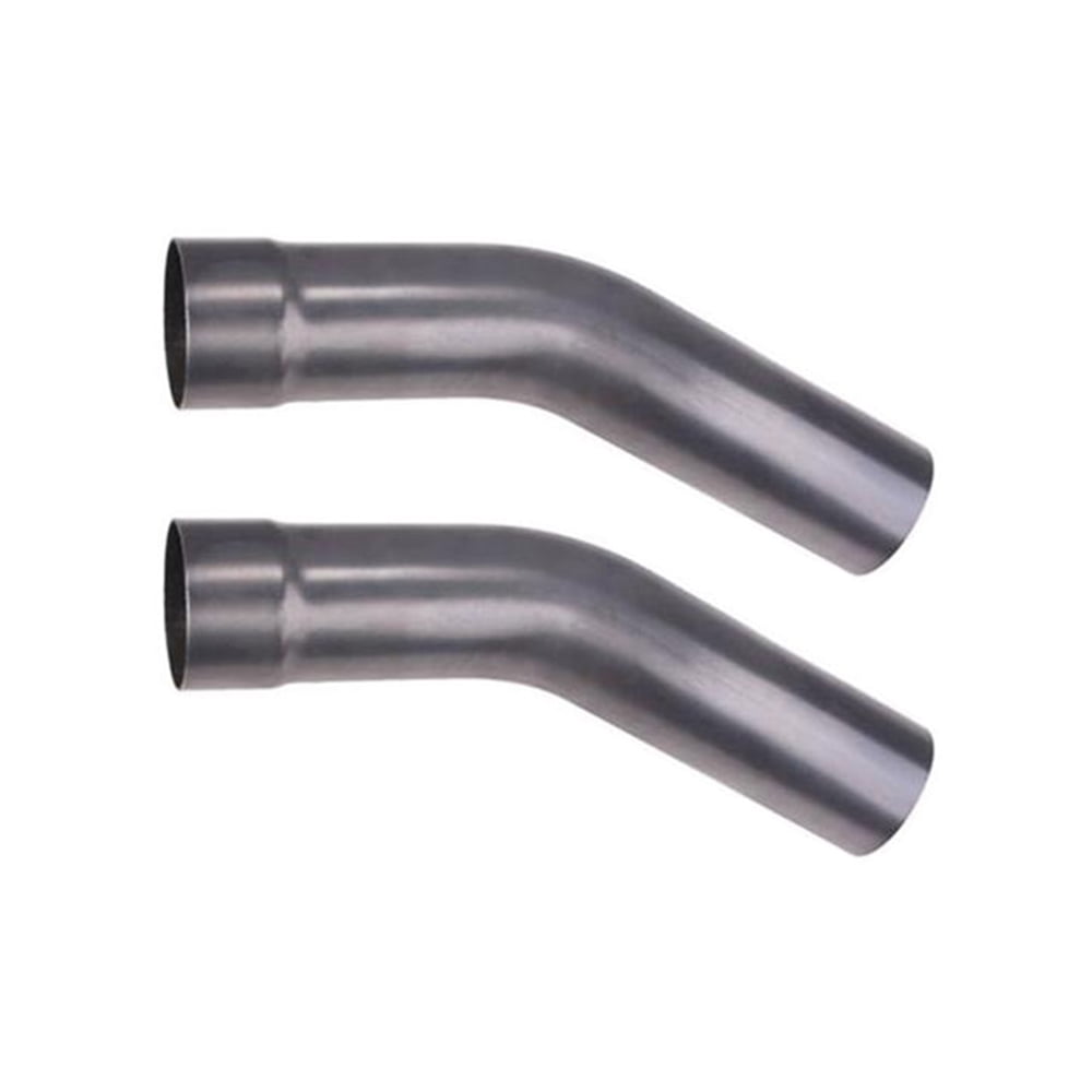 Steel Mandrel Bend Long Exhaust Pipe, 30 Degree, Pair, 3-1/2 Inch O.D ...