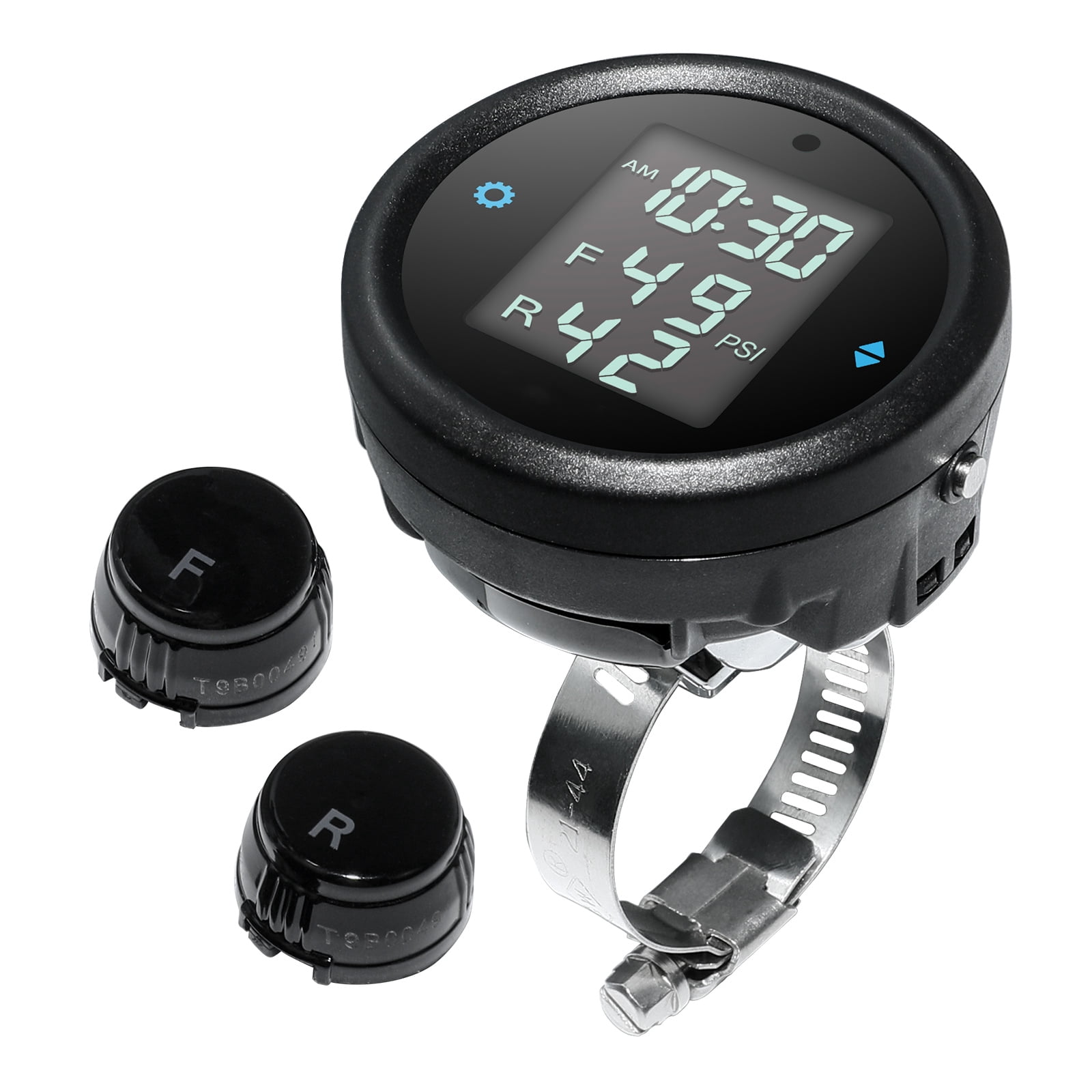 Steel Mate Motorcycle Tire Pressure Monitoring System - Universal TPMS ...
