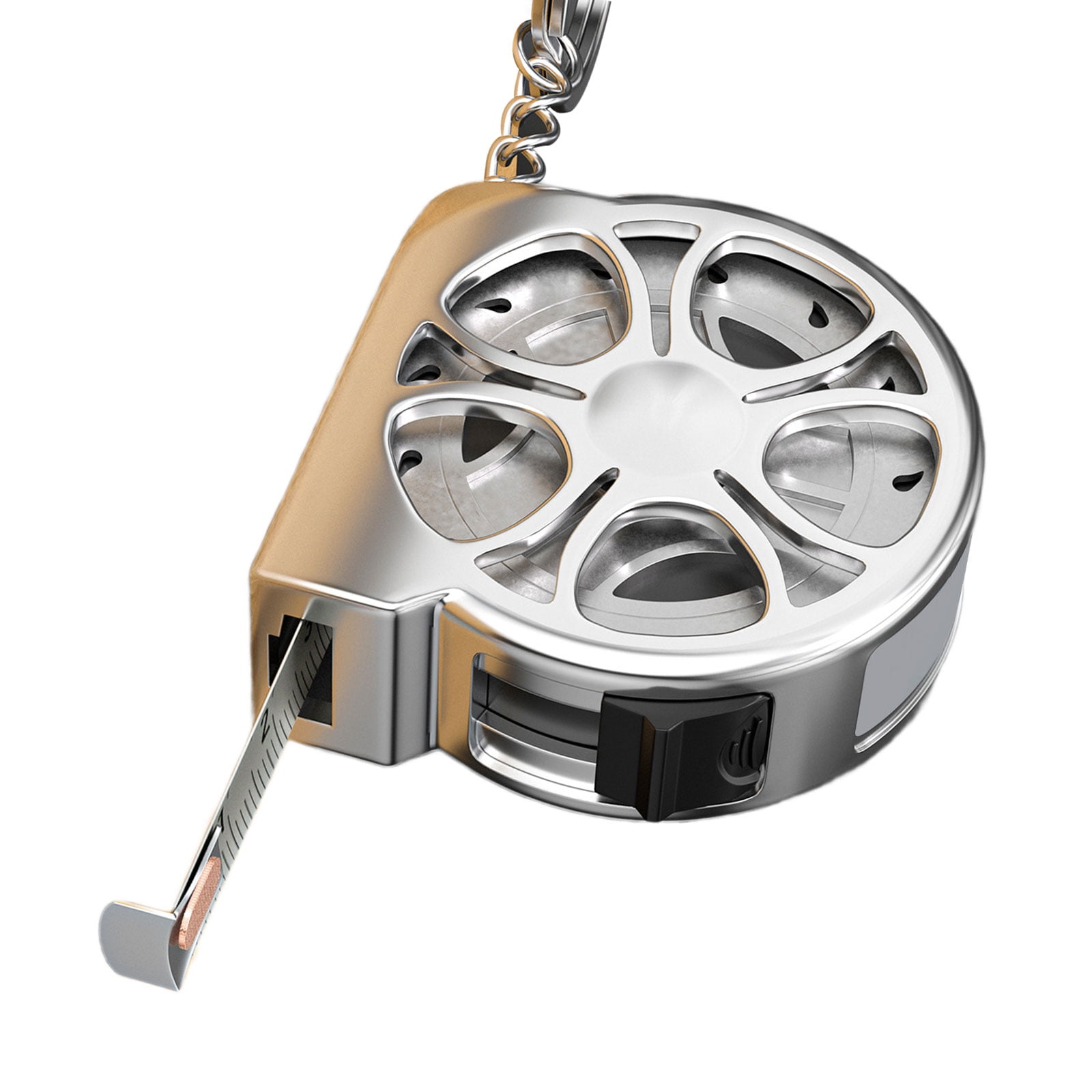 Steel Measuring Tape 6.5Ft, Retractable Self-Locking Design with Metric ...