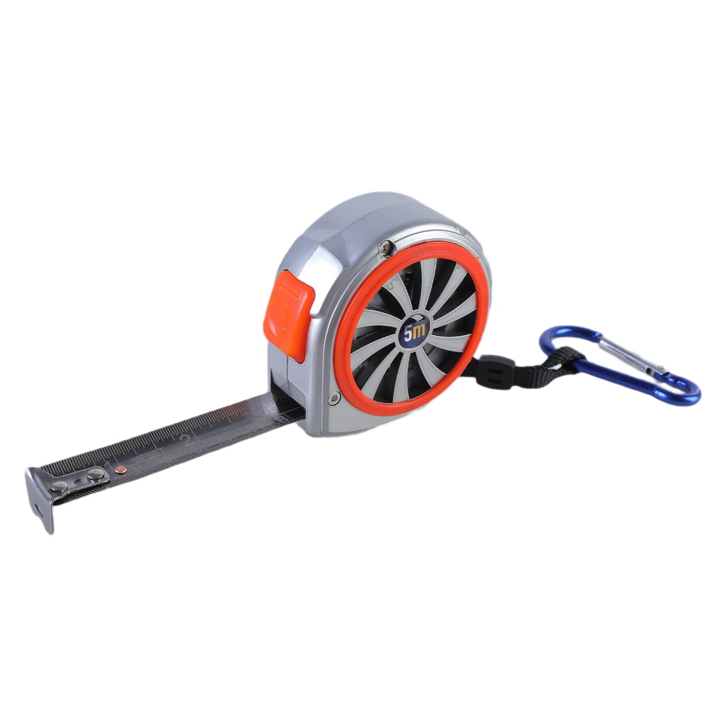 Steel Measuring Tape with Clear Scale Reading & Convenient Carabiner ...