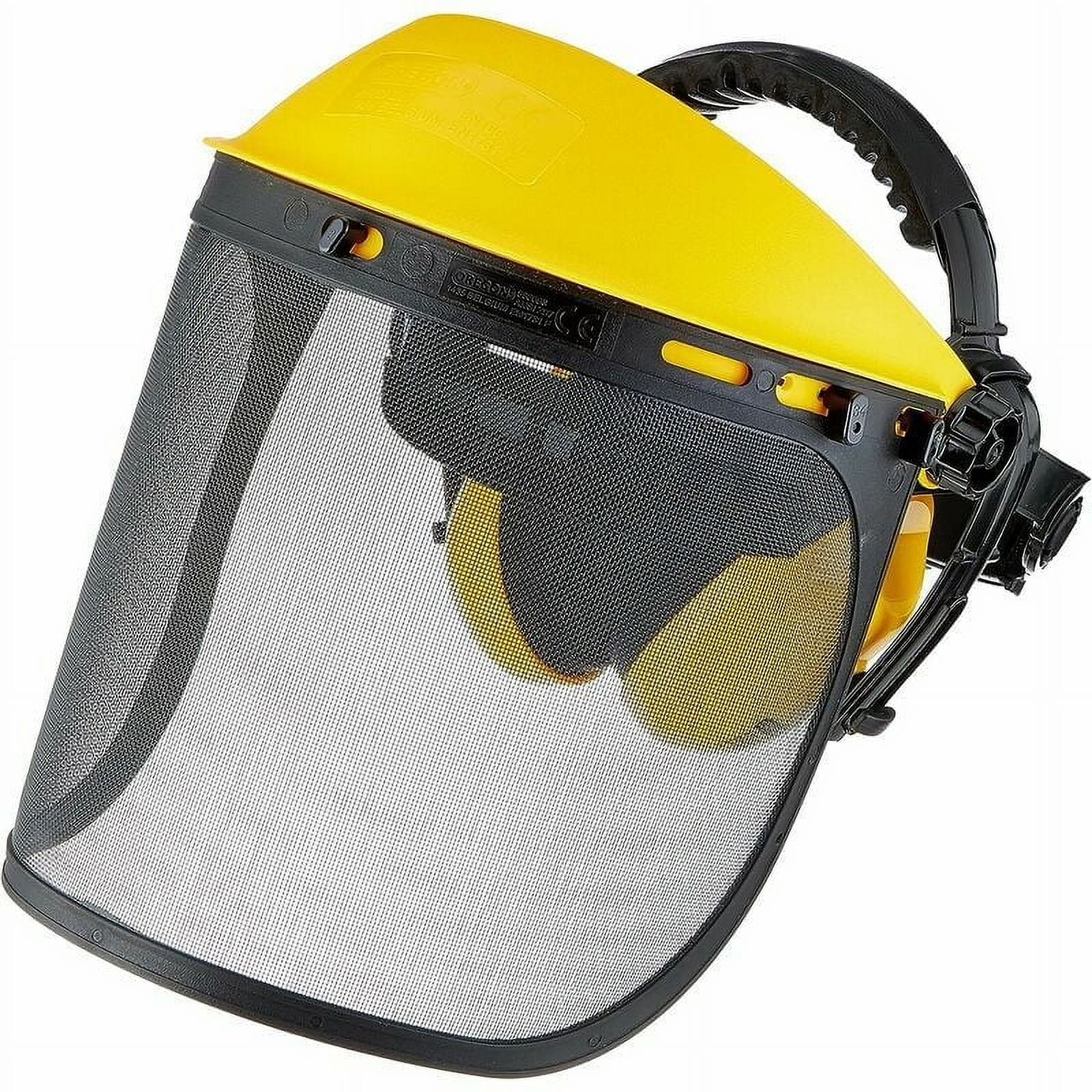 Steel Mesh Visor Chain Saw Helmet, Stainless Steel Mesh Visor Protective Gear With Flip Up Down ...