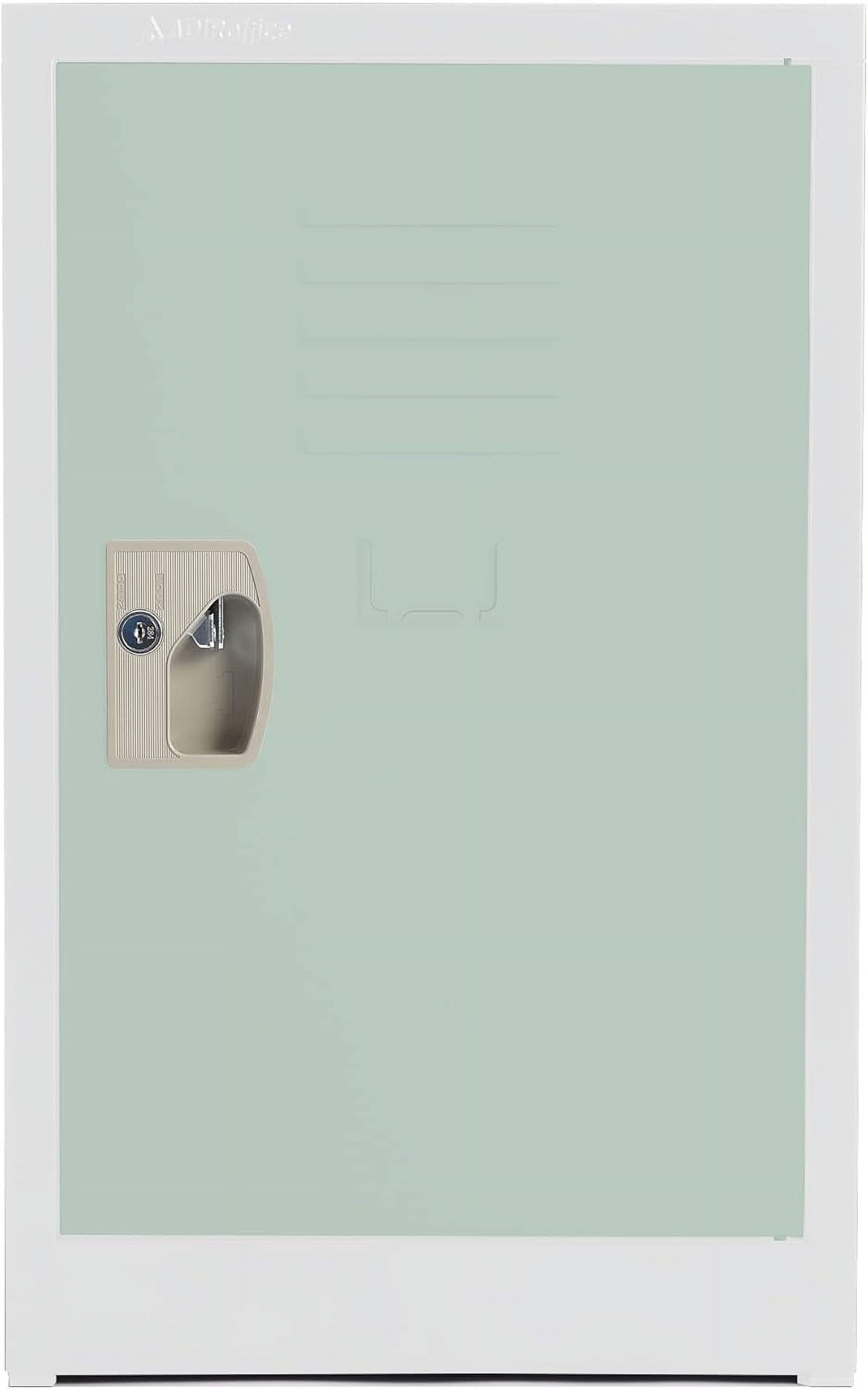 Steel Metal Storage Locker - Heavy Duty Storage Organizer with Key and ...