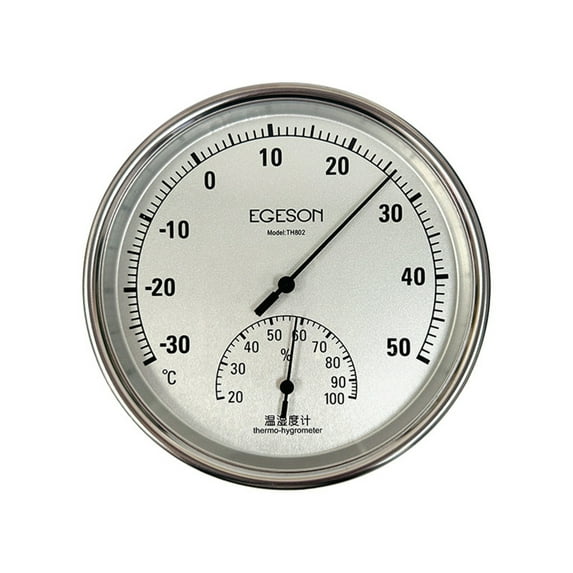 Steel Metal Thermometers & Hygrometer Temperature Gauges Precisions for ...