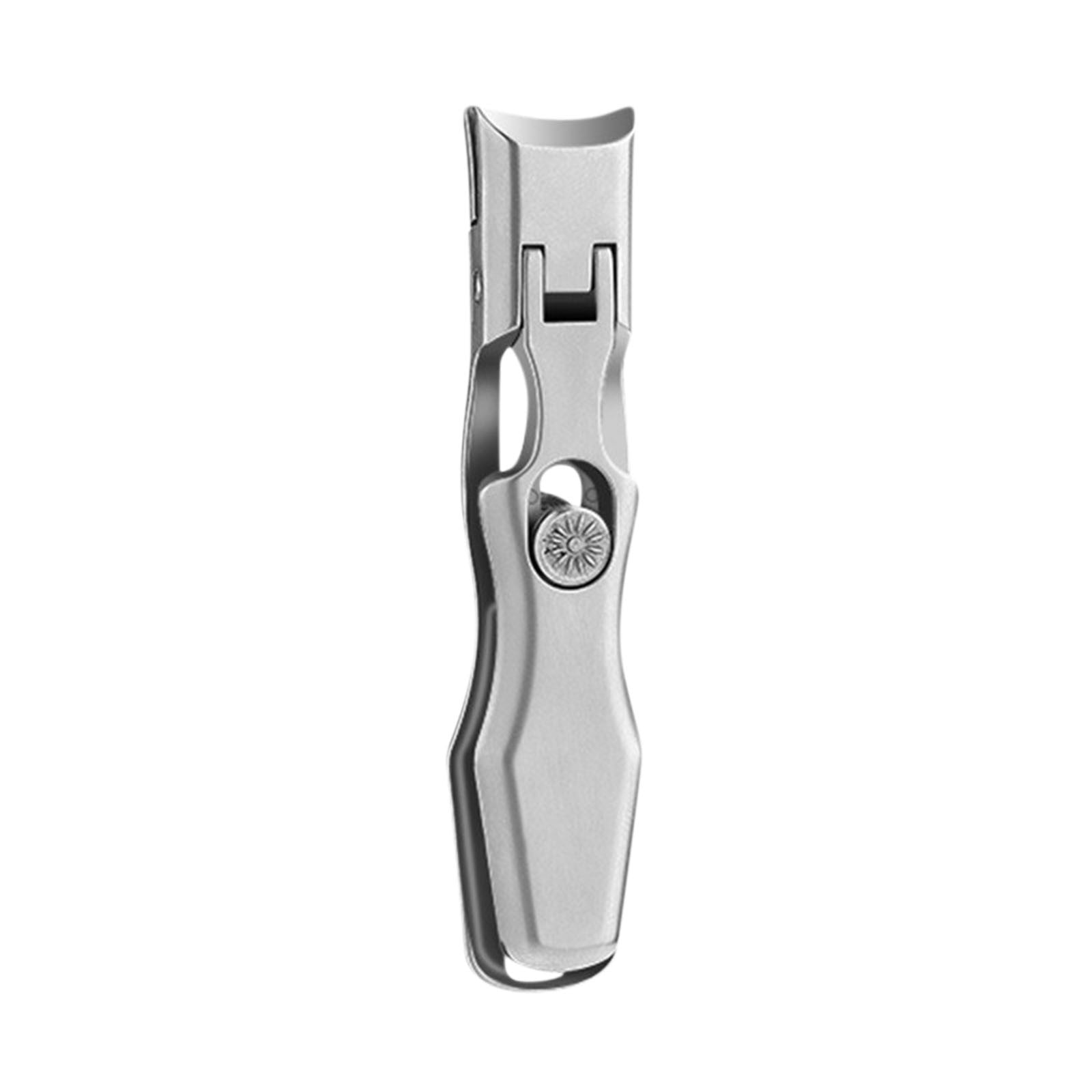 Steel Nail Clippers with Double-Curved Cutting Blade, Wide Opening ...