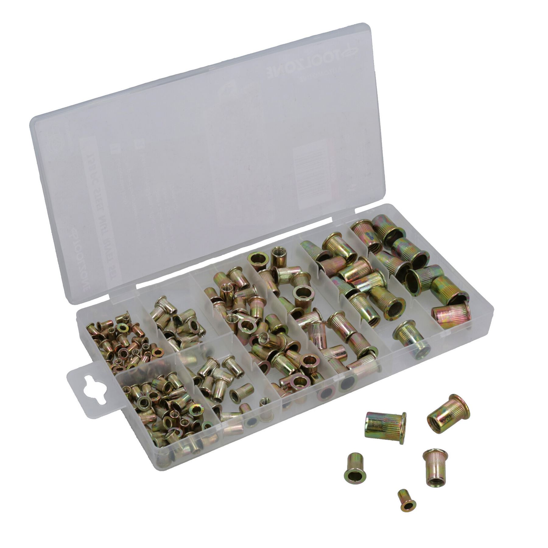 Steel Nut Serts Inserts Rivet Threaded Inserts Blindnut Fastener 3 ...