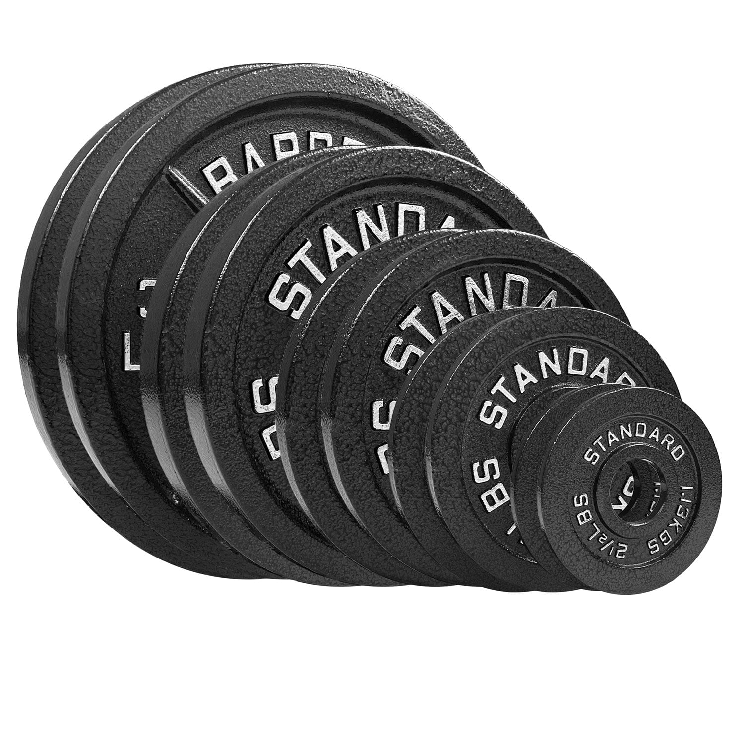 NEXO Steel Olympic 155lb Set - Premium Coated Weight Plates for Lifting ...