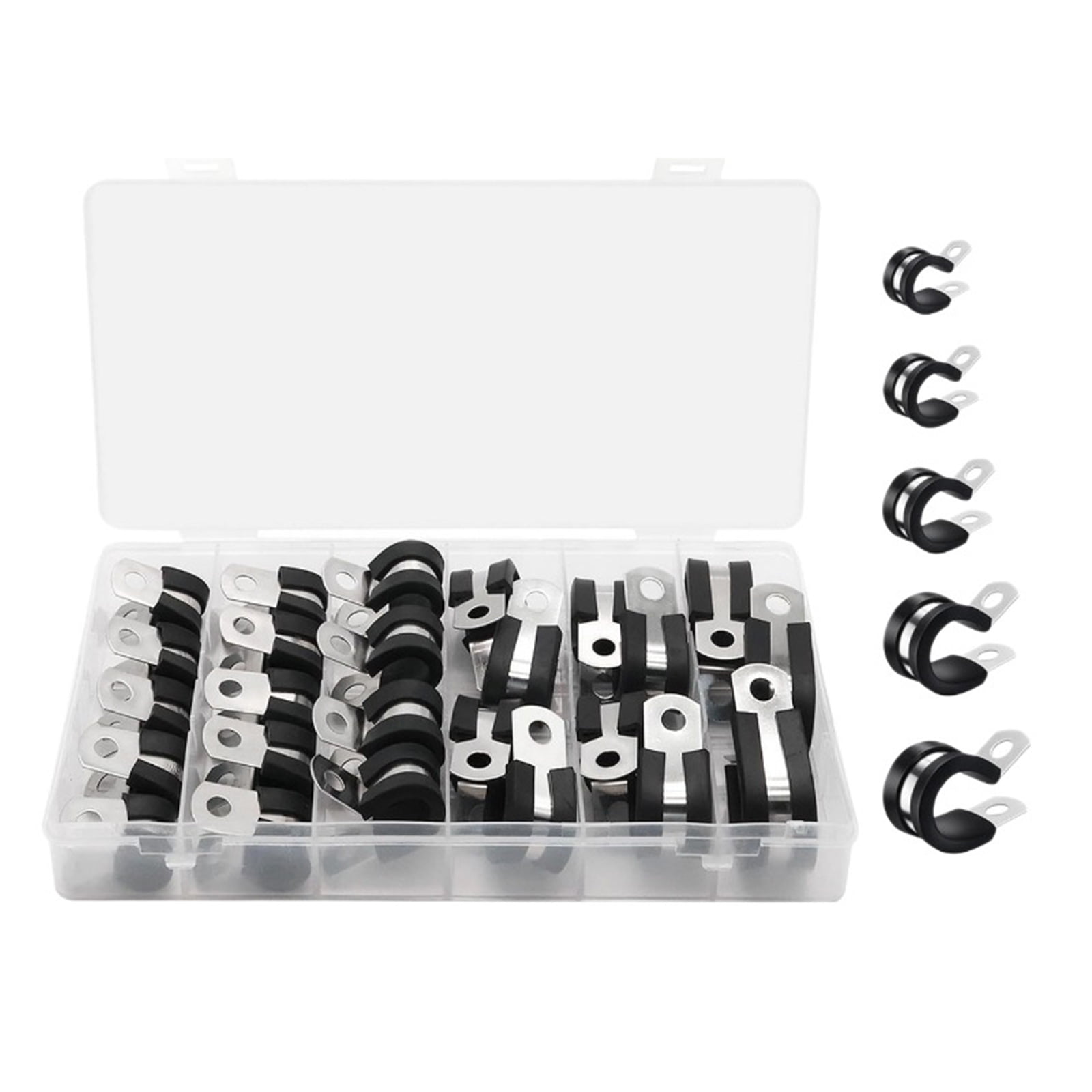 Steel Padded Cable Clamps set Multifunction Wire Clamp set Cable ...