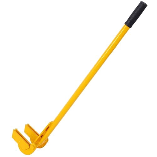 Steel Pallet Buster Tool with 43-Inch Long Handle - Deck Wrecker Pry ...