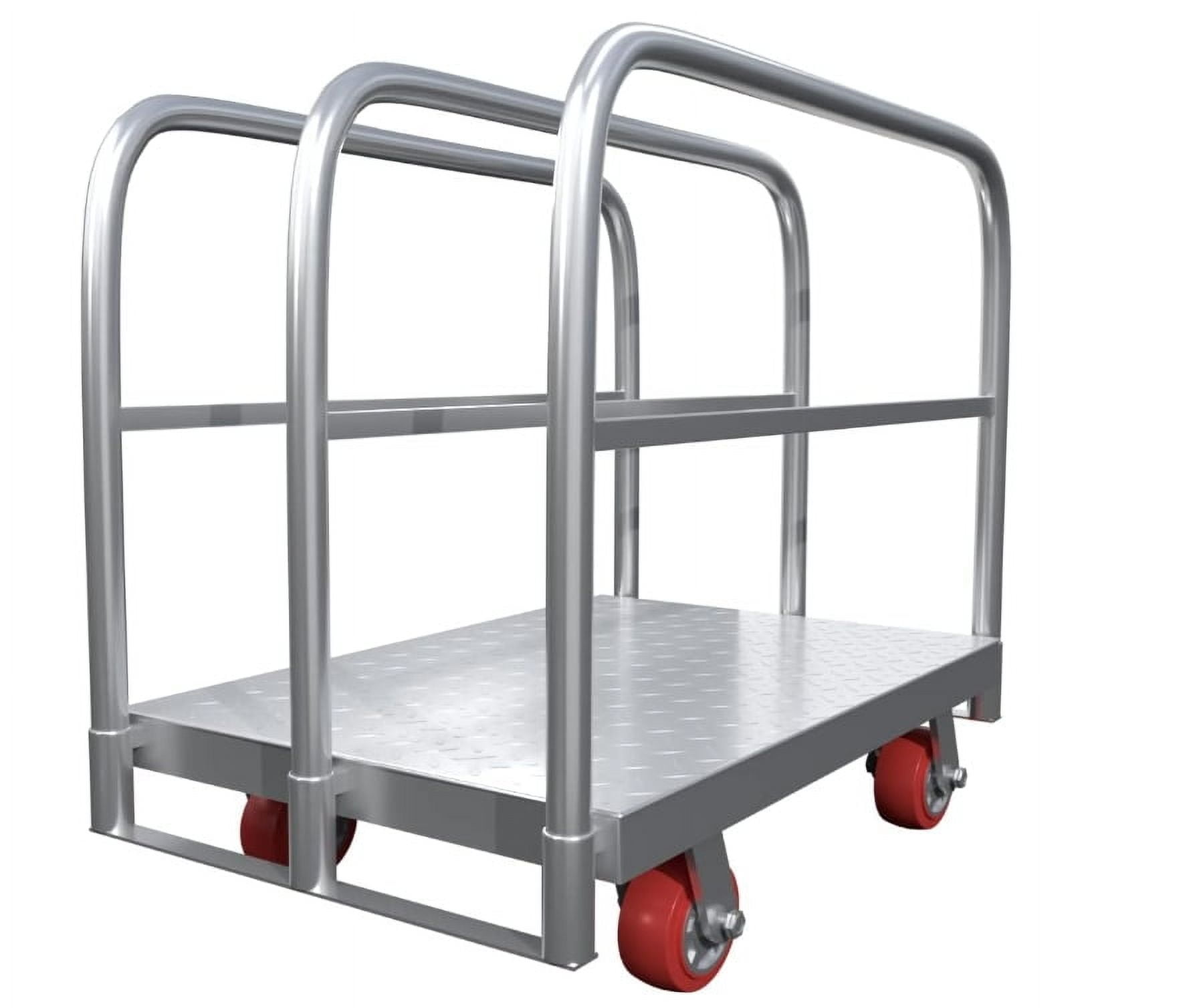 Garvee Heavy Duty Steel Panel Service Truck, 2000 Lb Load Capacity, 4 ...