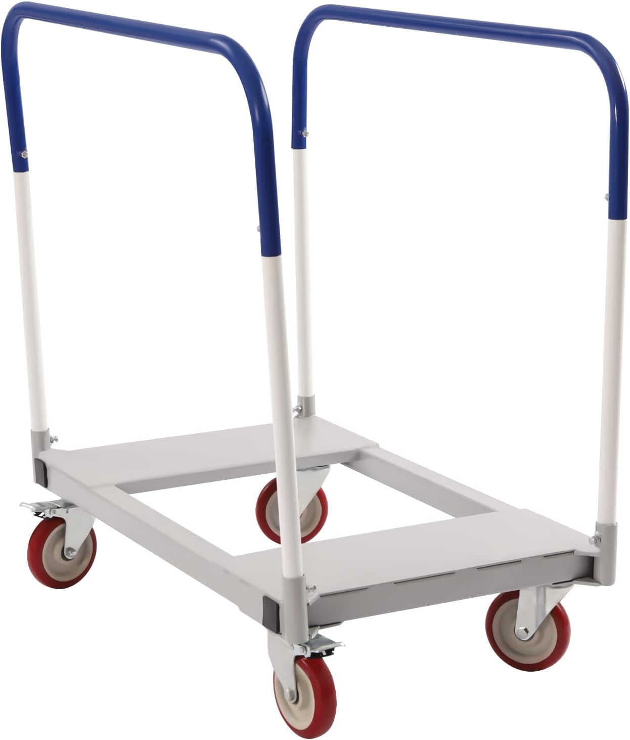 Steel Panel Truck Cart with 4 Swivel Wheel, 35" x 20" Drywall Cart ...