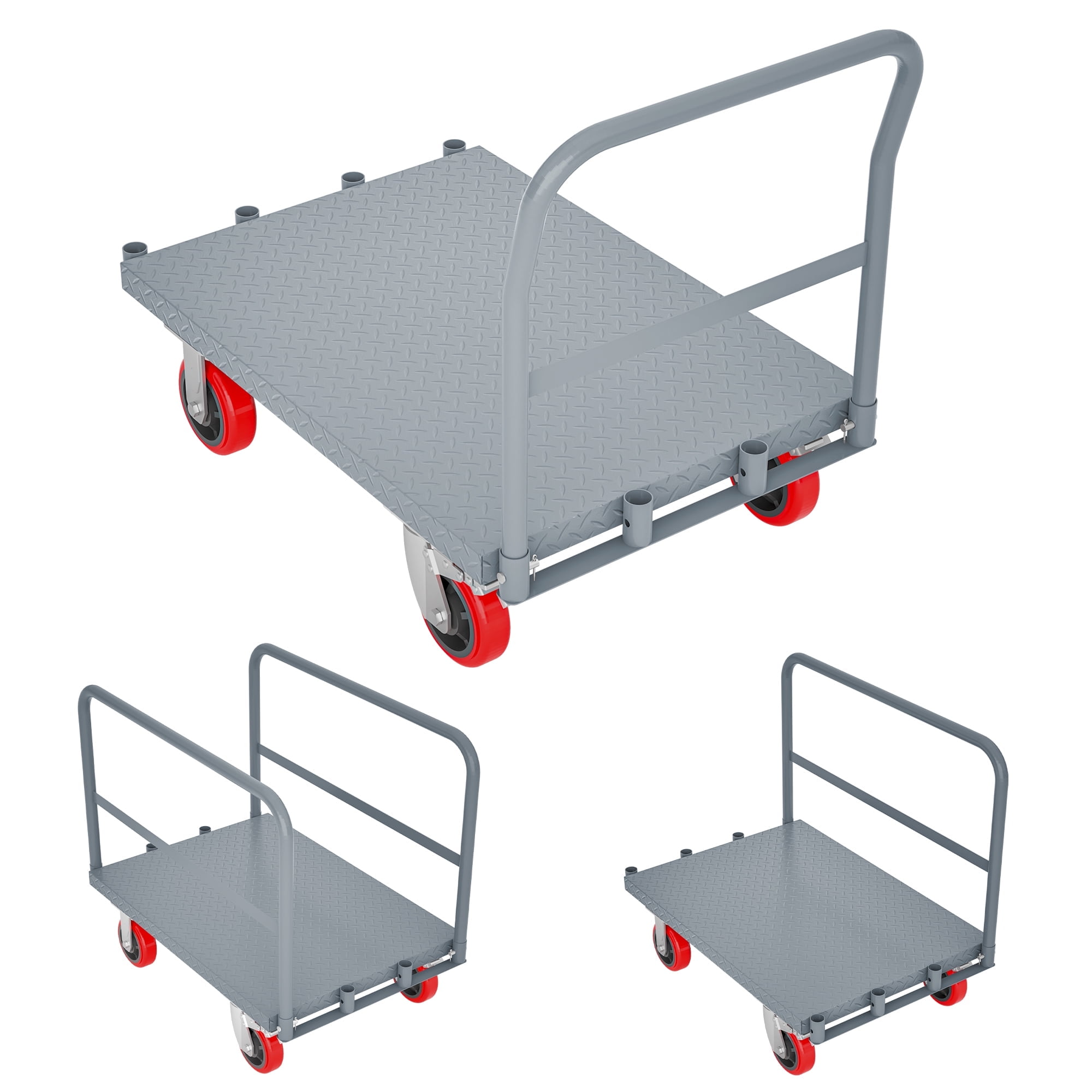 Steel Panel Truck Cart, Platform Truck Cart, Heavy Duty Lumber Cart ...