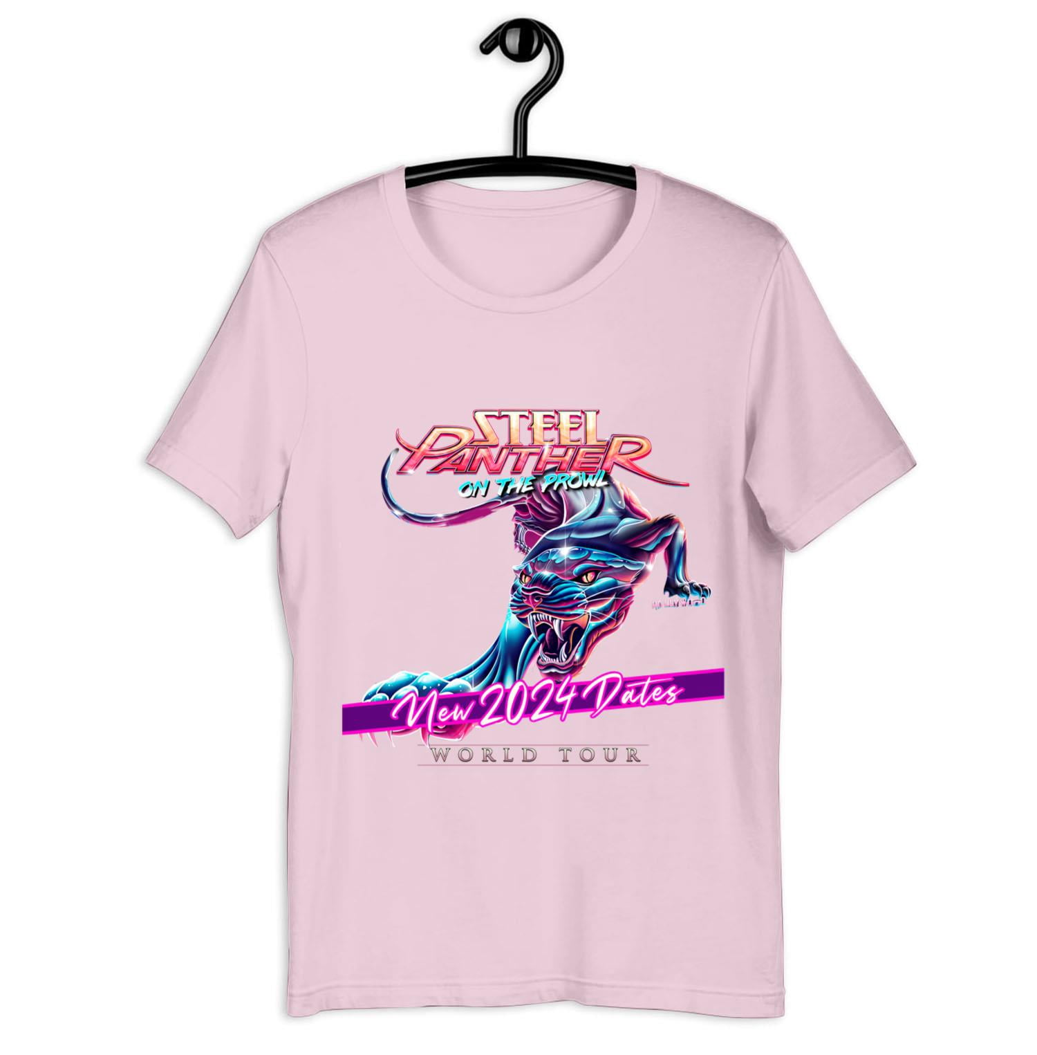 Steel Panther On the Prowl World Tour 2024 Shirt, Steel Panther Band ...