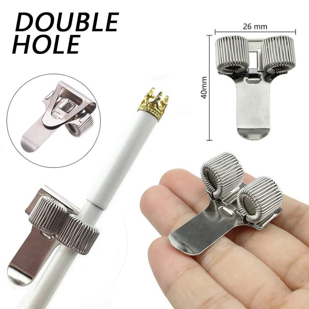 Steel Pen Pencil Spring Clip SINGLE Pocket Holder Nurse Doctor ...