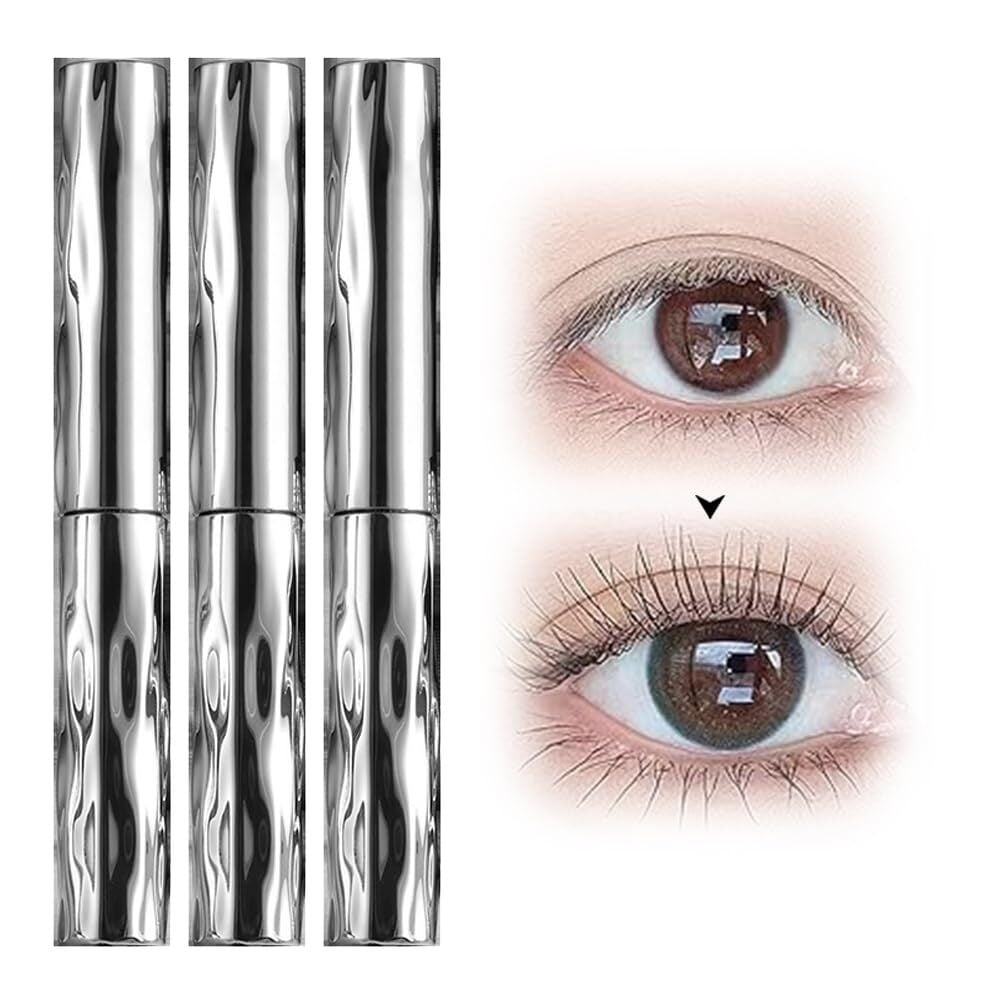 Steel Pipe Eyelash Primer, 2025 Upgrade Waterproof Long Curling Mascara ...