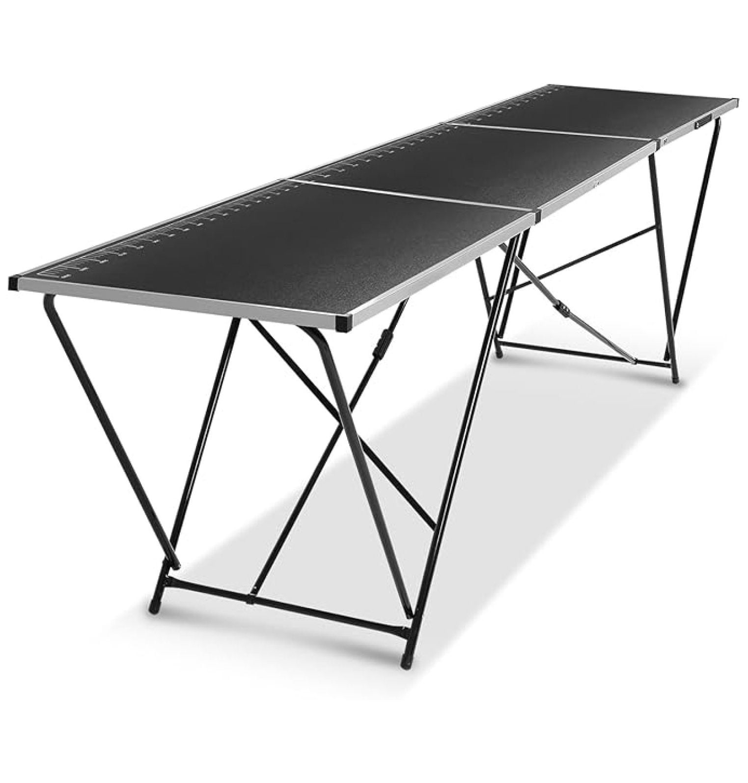 Steel Pipe Fortable Folding Table - Heavy-Duty Aluminum Frame, MDF ...