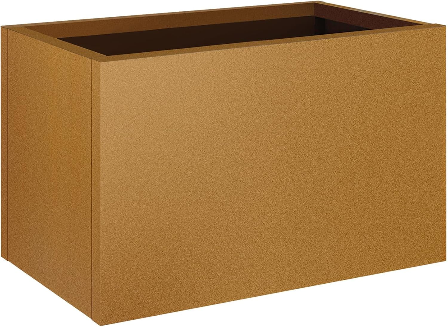 Steel Planter Box 32"x16"x16", Rectangular Metal Planter Box Indoor ...
