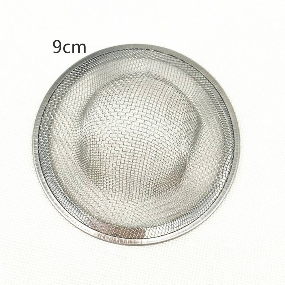 Steel Plug Strainer Bath/Bathroom Sink Shower Drain Filter Cover Hair ...