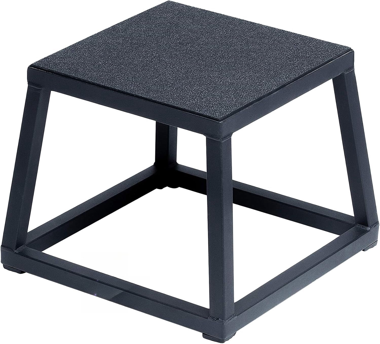 Steel Plyo Box 12-18-24 Inch High Anti-Slip Pre-Assembled Plyometric ...