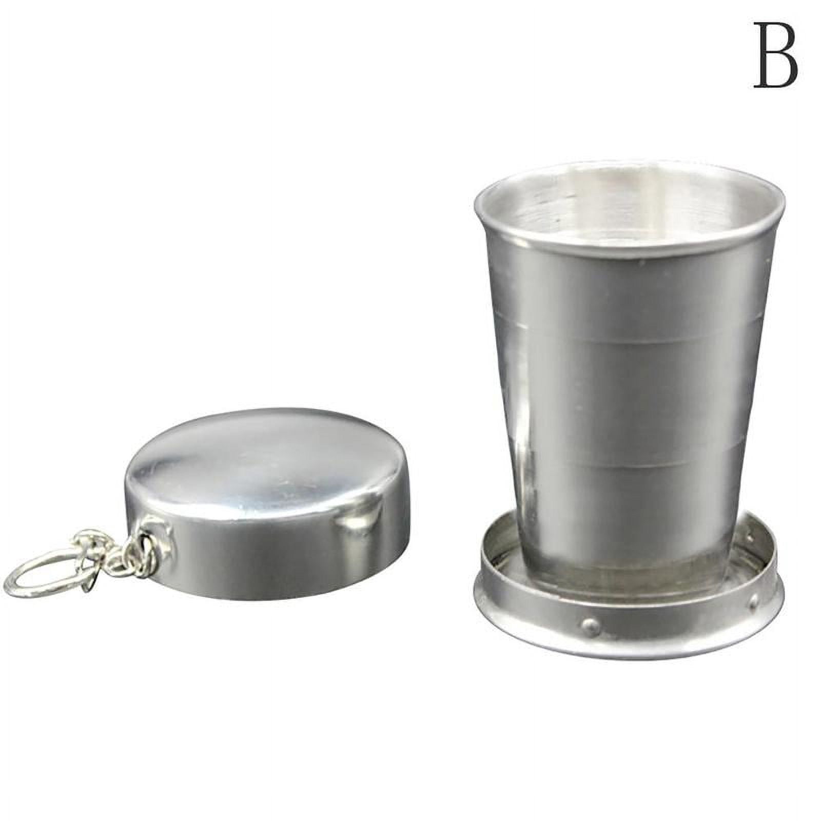 Steel Portable Outdoor Travel Folding Collapsible Telescopic Cup O5G2 ...