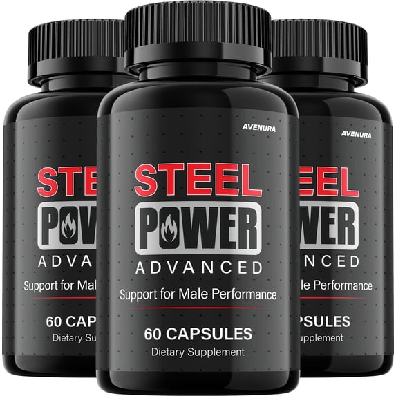 Steel Power for Men Capsules – SteelPower Pills Advanced Formula ...