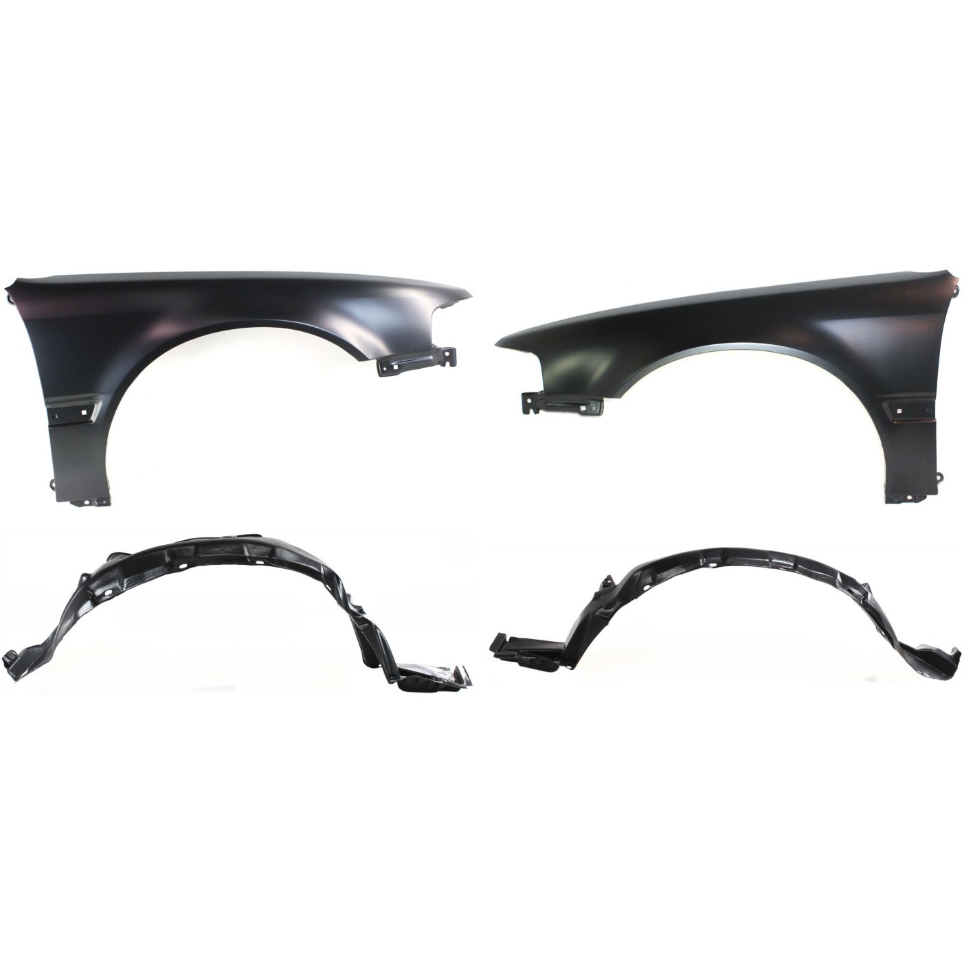 Steel Primed Fender Quarter for Panel Driver & Passenger Side for Coupe ...