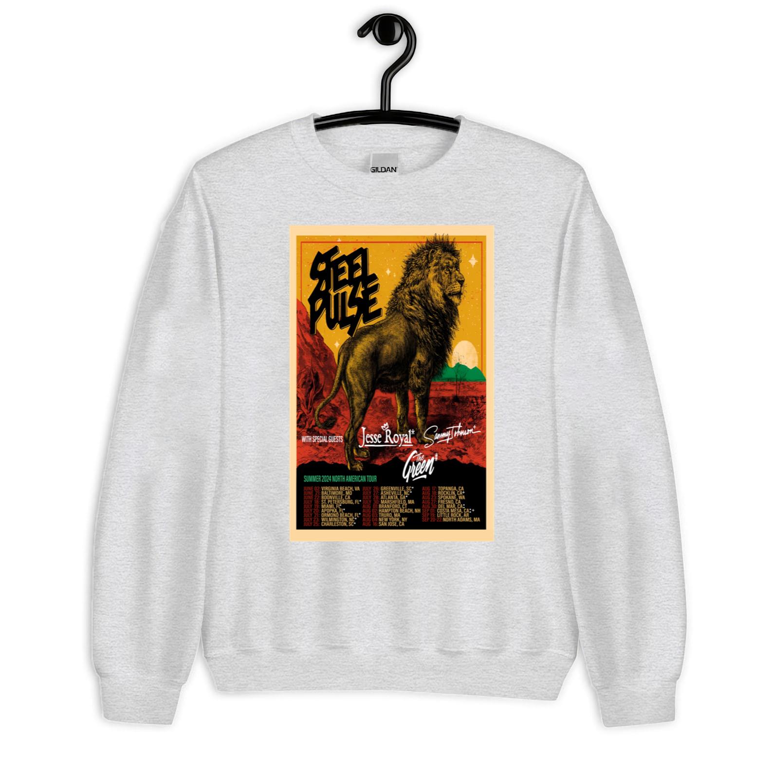 Steel Pulse Summer 2024 North American Tour Poster Shirt-TH28557 ...